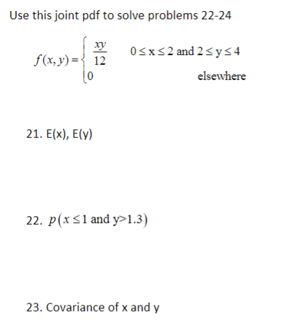 Solved Can someone help explain how to do questions 22 ﻿and | Chegg.com