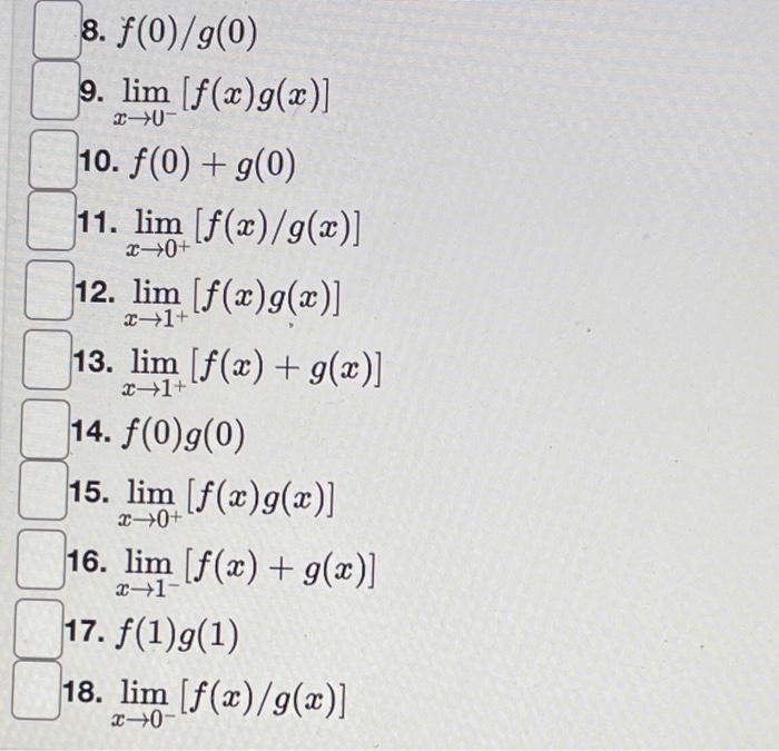 Solved Evaluating Limits: Using the Limit Laws. 1.8 10 1.0 | Chegg.com