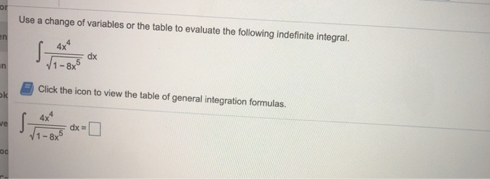 Solved UUTU (U comput) 5.5.8 Use the substitution u = 8x2 + | Chegg.com