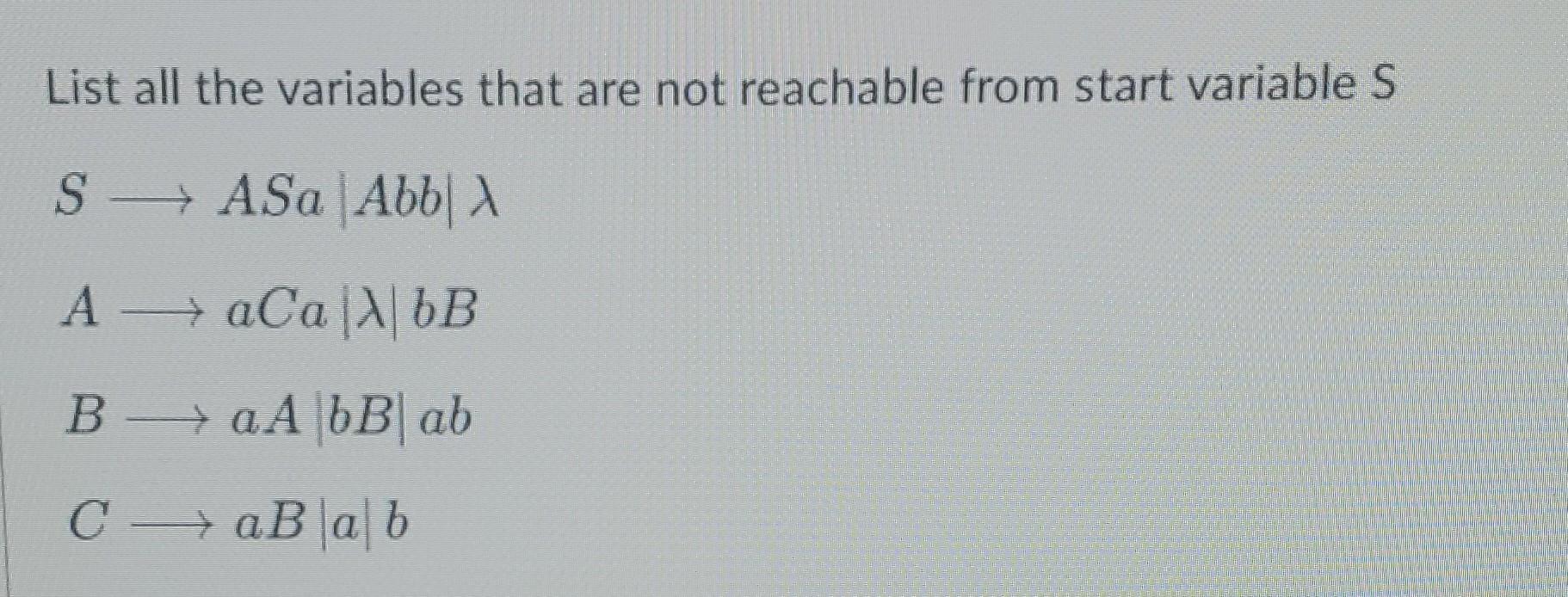Solved The language of the given grammar is "all strings | Chegg.com