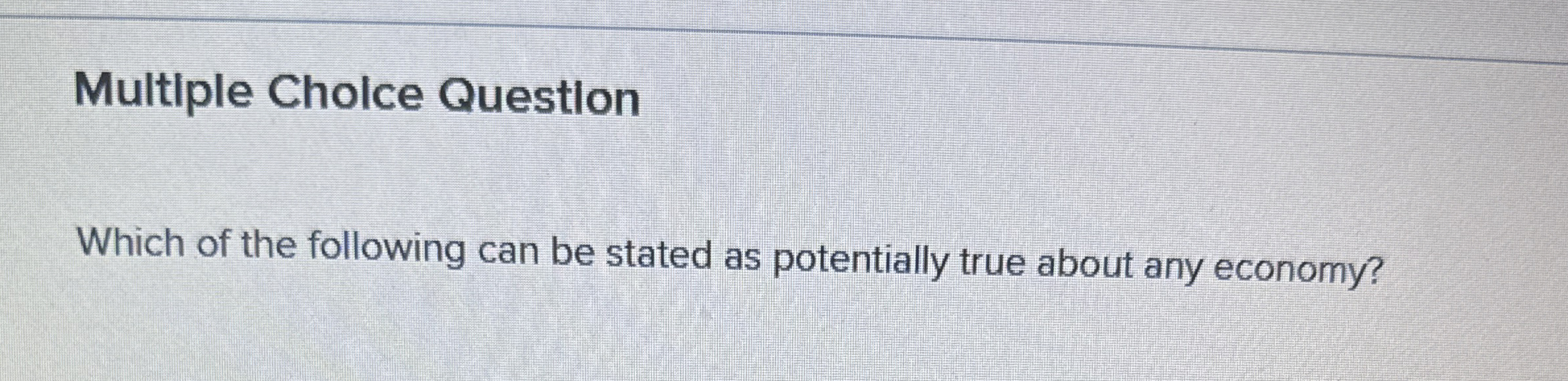 Solved Multiple Cholce QuestionWhich of the following can be | Chegg.com