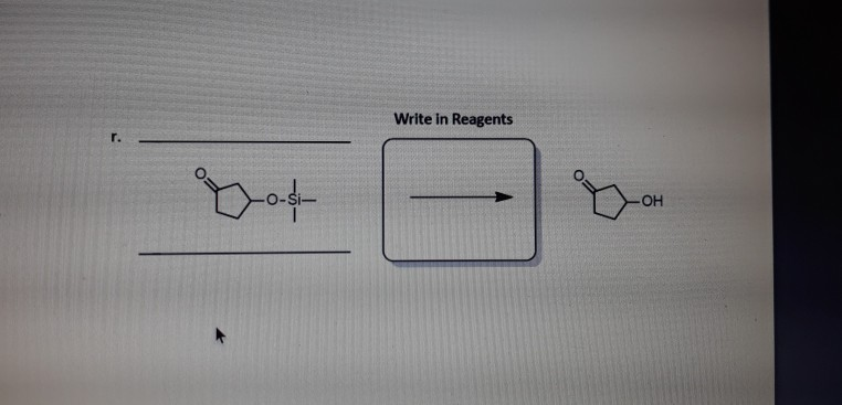 Solved Write In Reagents p. Write in Reagents 9. OH OX | Chegg.com