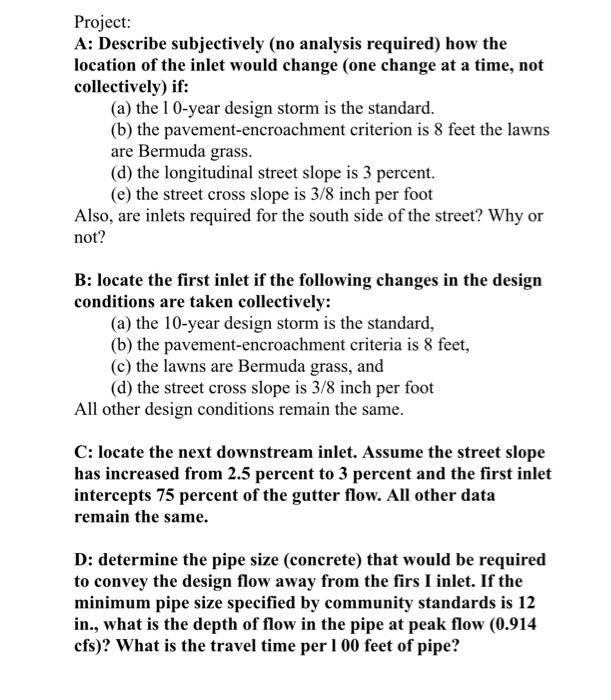 Solved Project: A: Describe subjectively (no analysis | Chegg.com