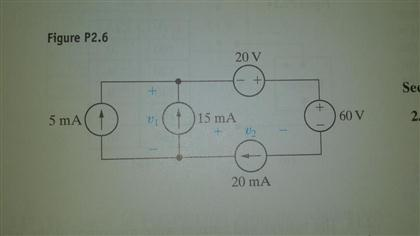 The interconnection of ideal sources can lead to an | Chegg.com