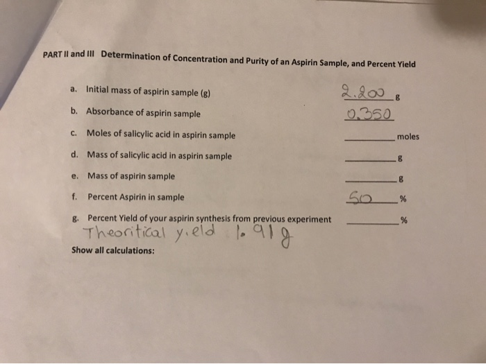 ATTACHMENT 1 DATA SHEET Calibration Curve of | Chegg.com