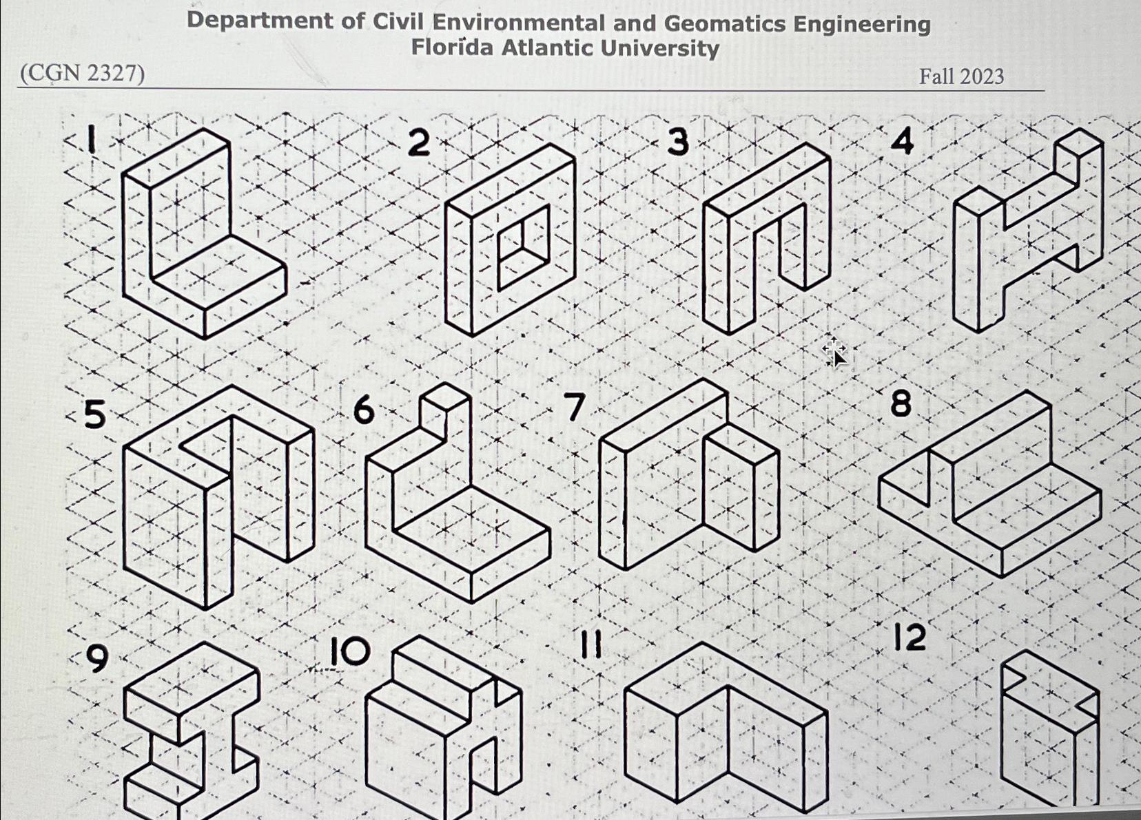 Solved Department of Civil Environmental and Geomatics | Chegg.com