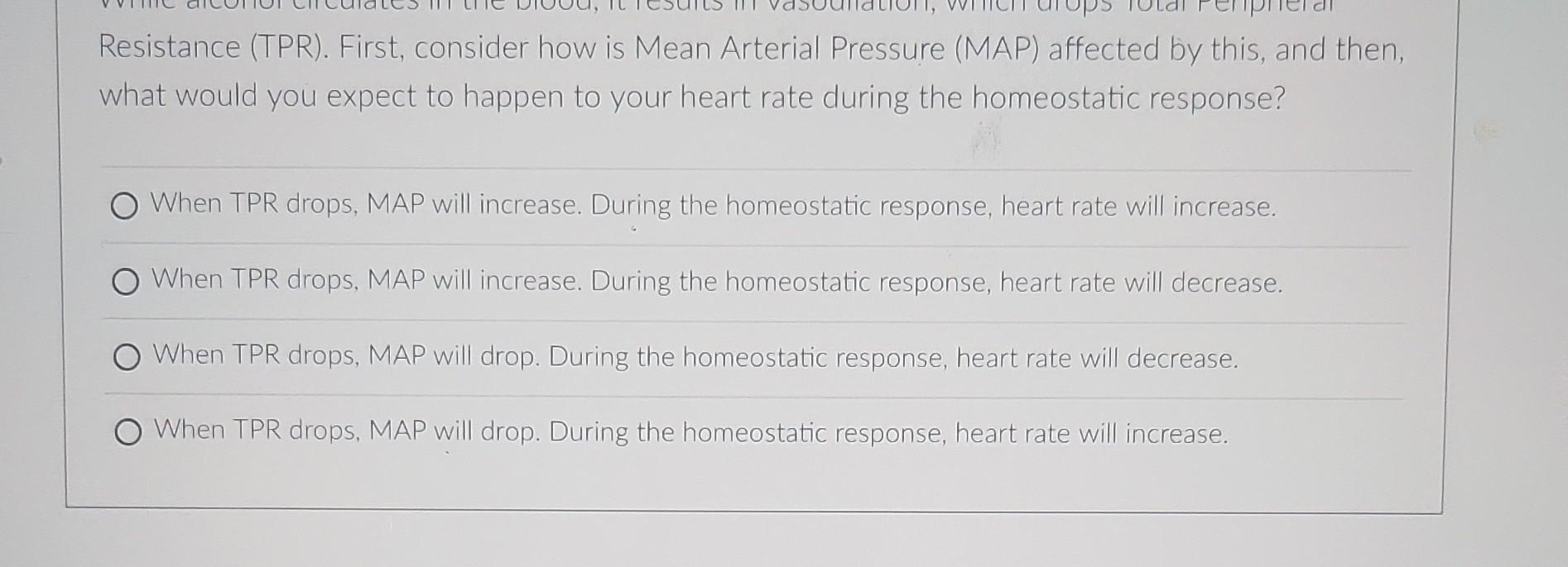 Resistance (TPR). First, consider how is Mean | Chegg.com