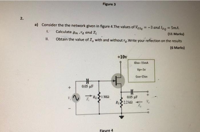 Solved 2. Figure 3 a) Consider the the network given in | Chegg.com