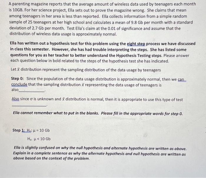 Solved 0. Check for normality (if a z-test proportion then | Chegg.com
