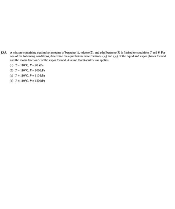 Solved 39. A mixture containing equimolar amounts of | Chegg.com