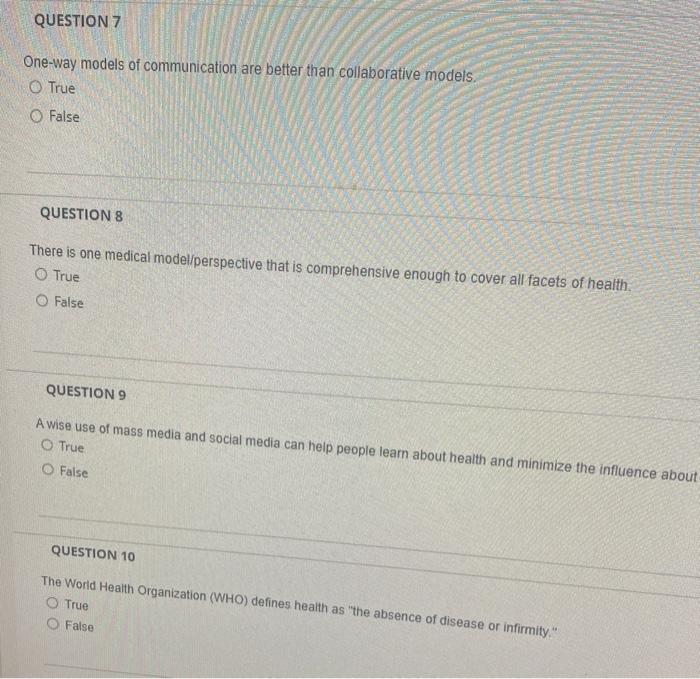 Solved One-way models of communication are better than | Chegg.com