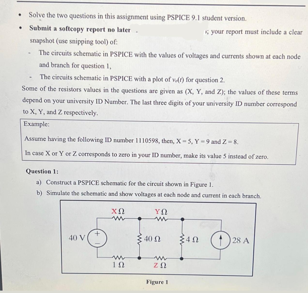 Solve the two questions in this Circuit analysis | Chegg.com