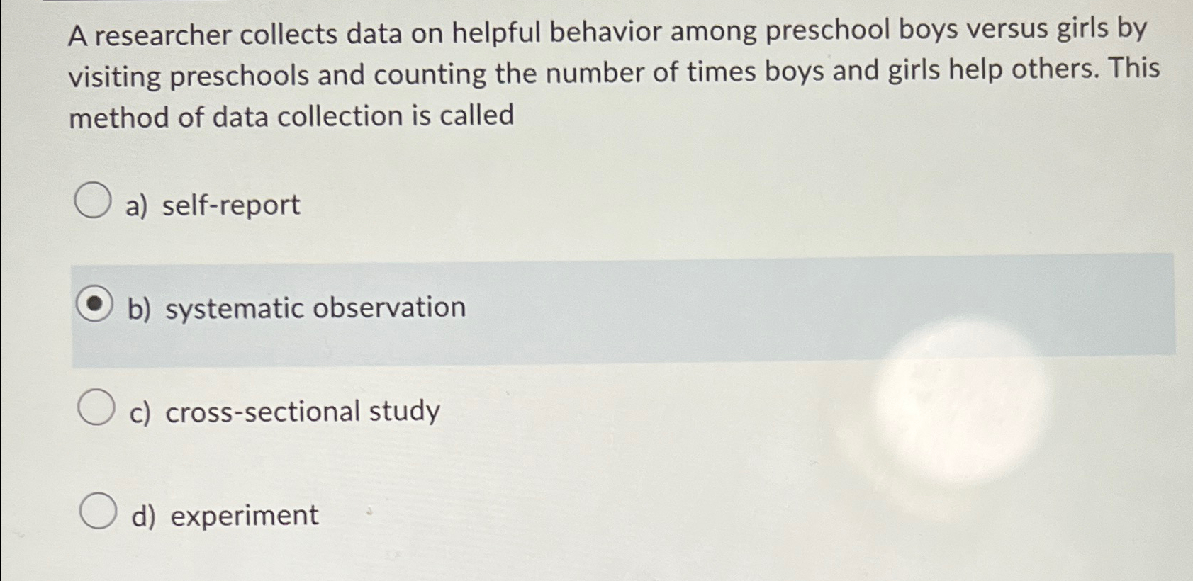 Solved A researcher collects data on helpful behavior among | Chegg.com Solved A researcher collects data on helpful behavior among | Chegg.com