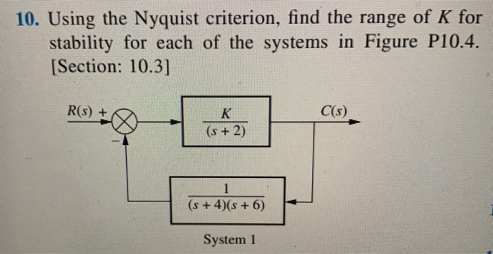 Solved 11. For each system of Problem 10, find the gain | Chegg.com
