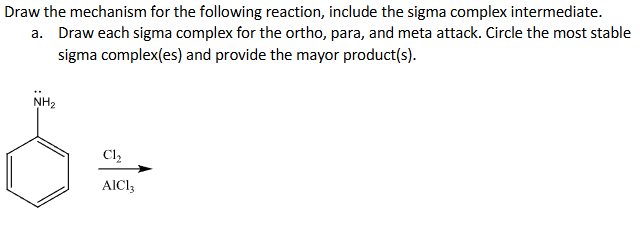 Solved Draw the mechanism for the following reaction, | Chegg.com
