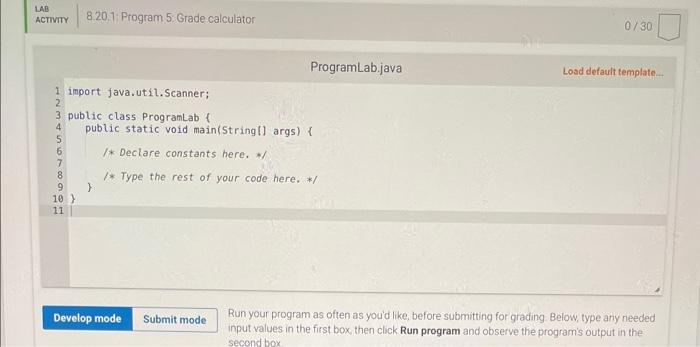 Solved Program Specifications Write a program to calculate a | Chegg.com