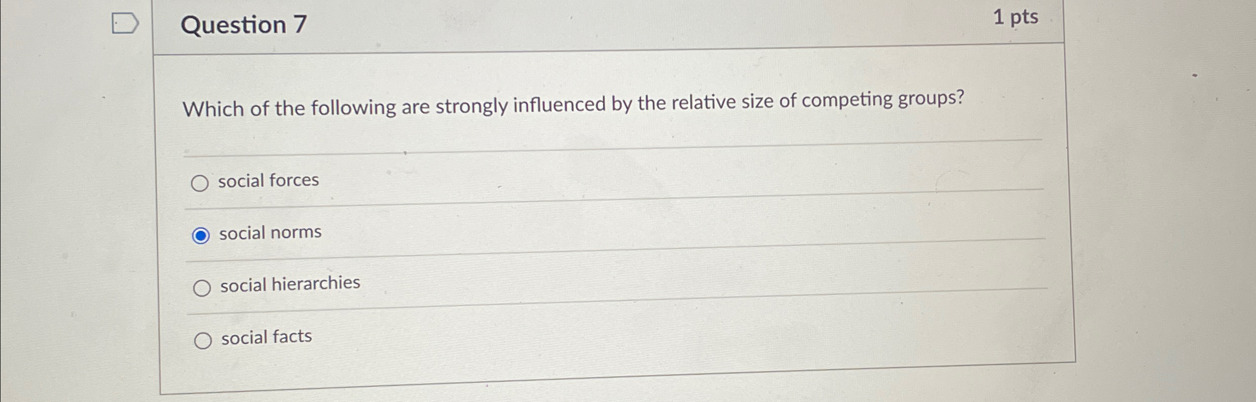 Solved Question 71 ﻿ptsWhich of the following are strongly | Chegg.com