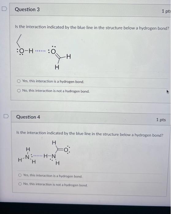 Solved Is the interaction indicated by the blue line in the | Chegg.com