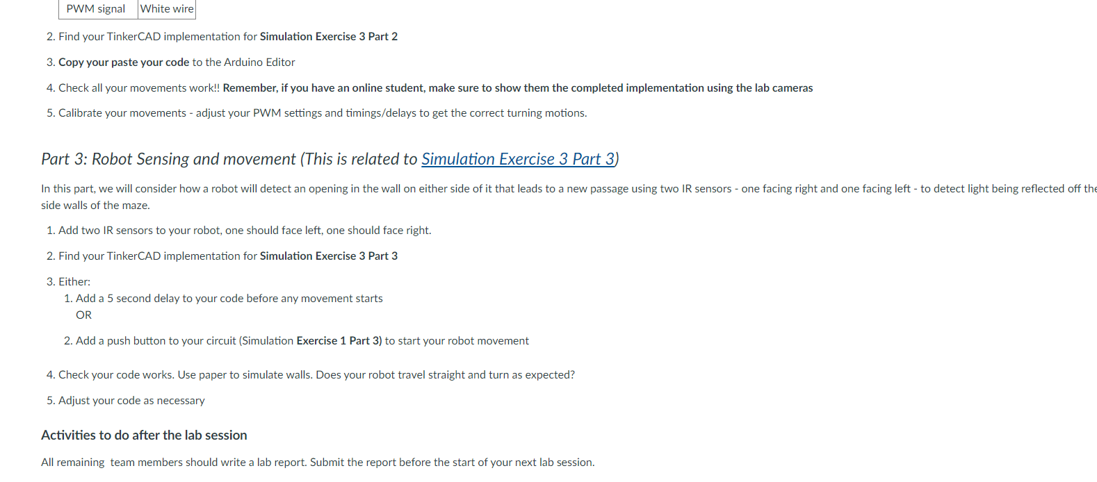 2. Find your TinkerCAD implementation for Simulation | Chegg.com