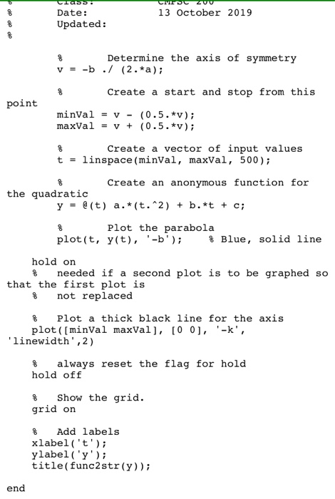 Solved Objective Using Matlab Selection Structures Project 9840