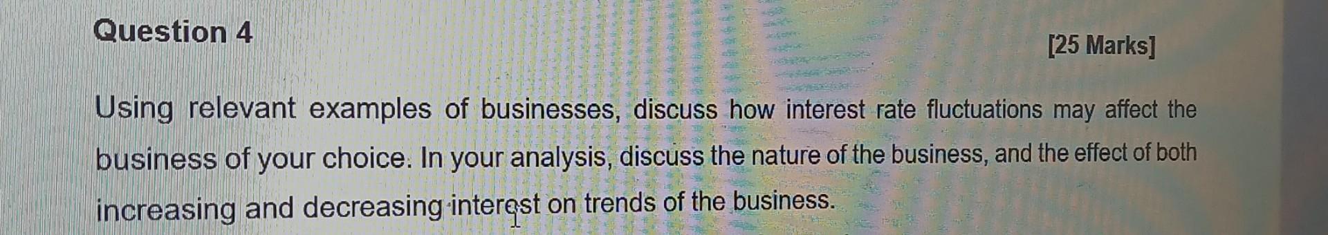 Solved Using relevant examples of businesses, discuss how | Chegg.com