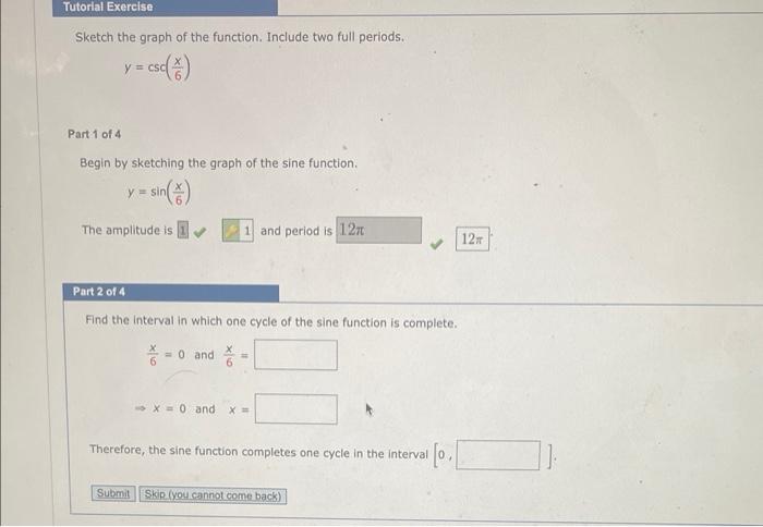 Solved Sketch the graph of the function. Include two full | Chegg.com