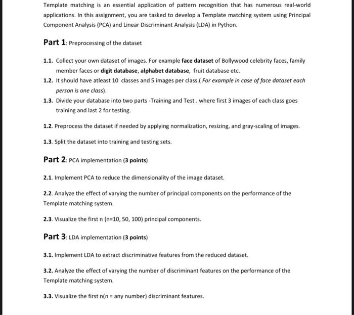 Solved Template Matching in PYTHONPlease take any image | Chegg.com