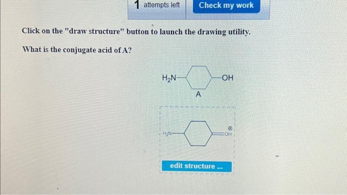 Solved Click on the "draw structure" button to launch the | Chegg.com