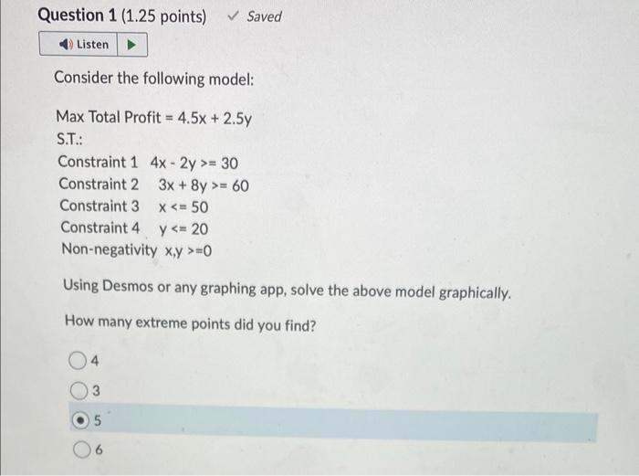 Solved Consider the following model: Max Total Profit | Chegg.com Solved Consider the following model: Max Total Profit | Chegg.com