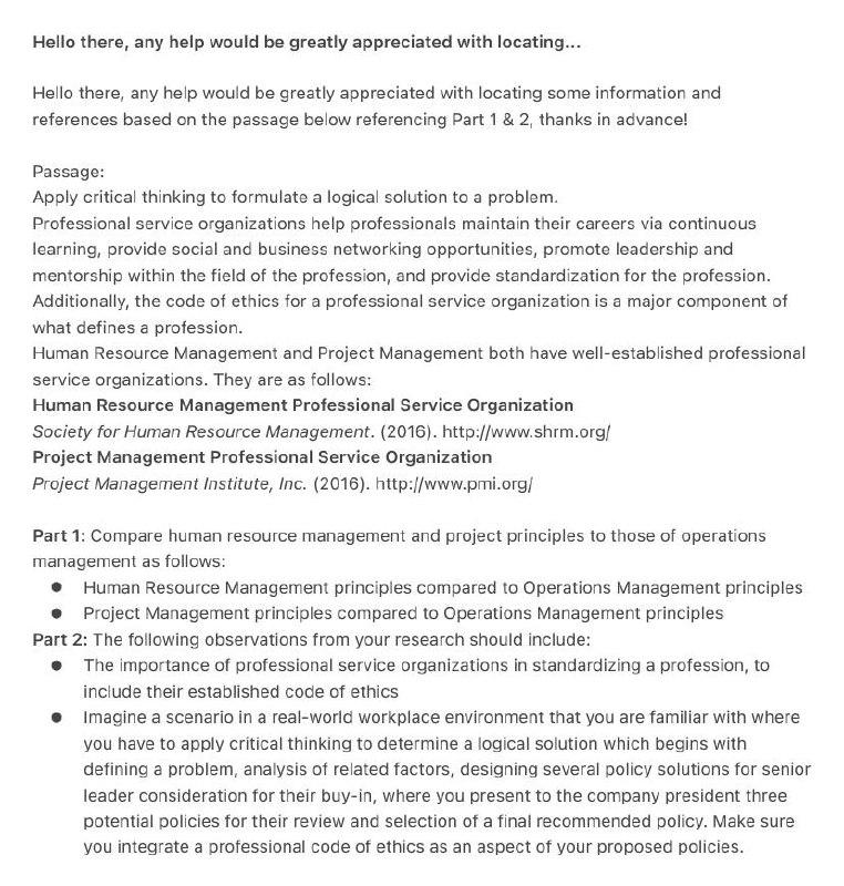 Solved Hello there, any help would be greatly appreciated | Chegg.com