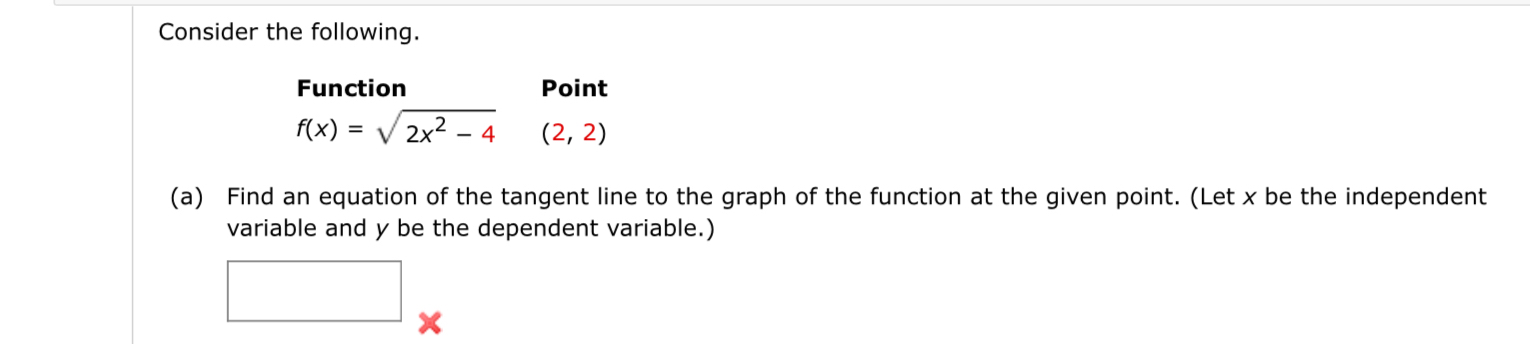 Solved Consider the | Chegg.com