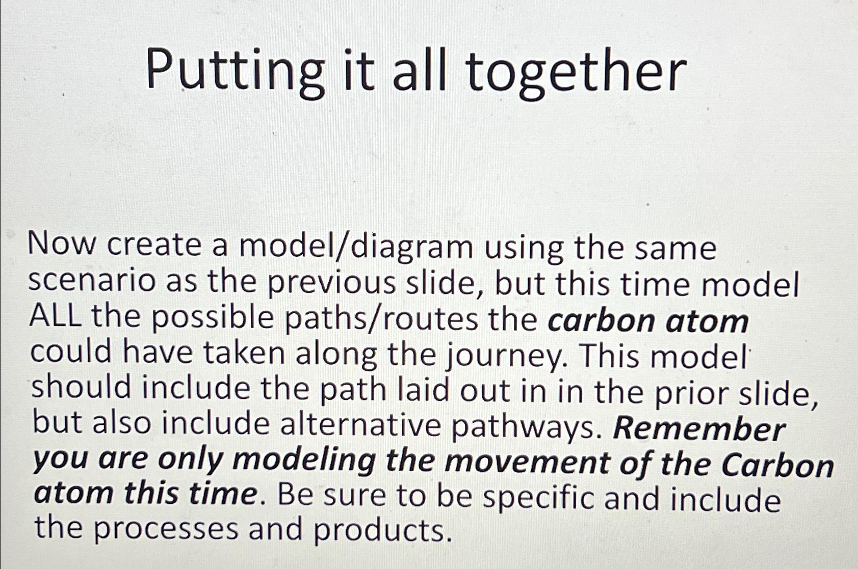 Solved Putting it all togetherTrace the path of energy and | Chegg.com