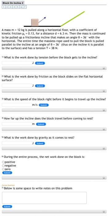 Solved A mass m=12 kg is pulled along a horizontal floor, | Chegg.com