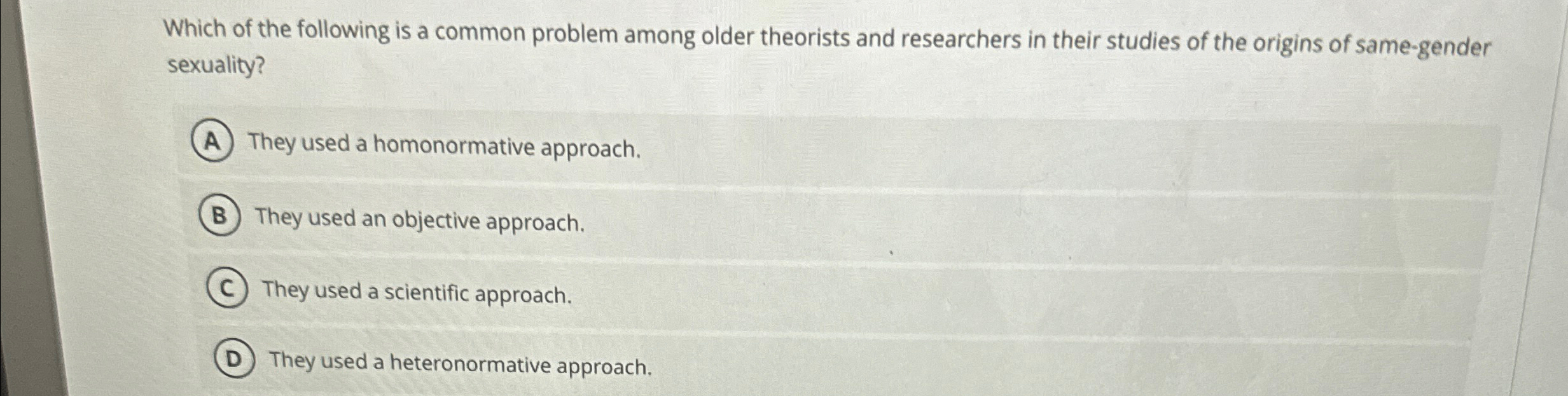 Solved Which of the following is a common problem among | Chegg.com