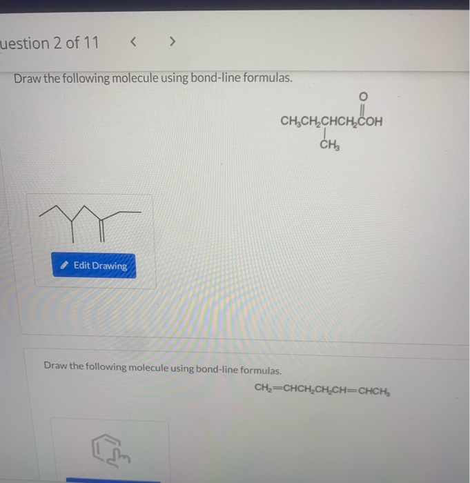Solved Rewrite the following using bond-line formulas: Draw | Chegg.com
