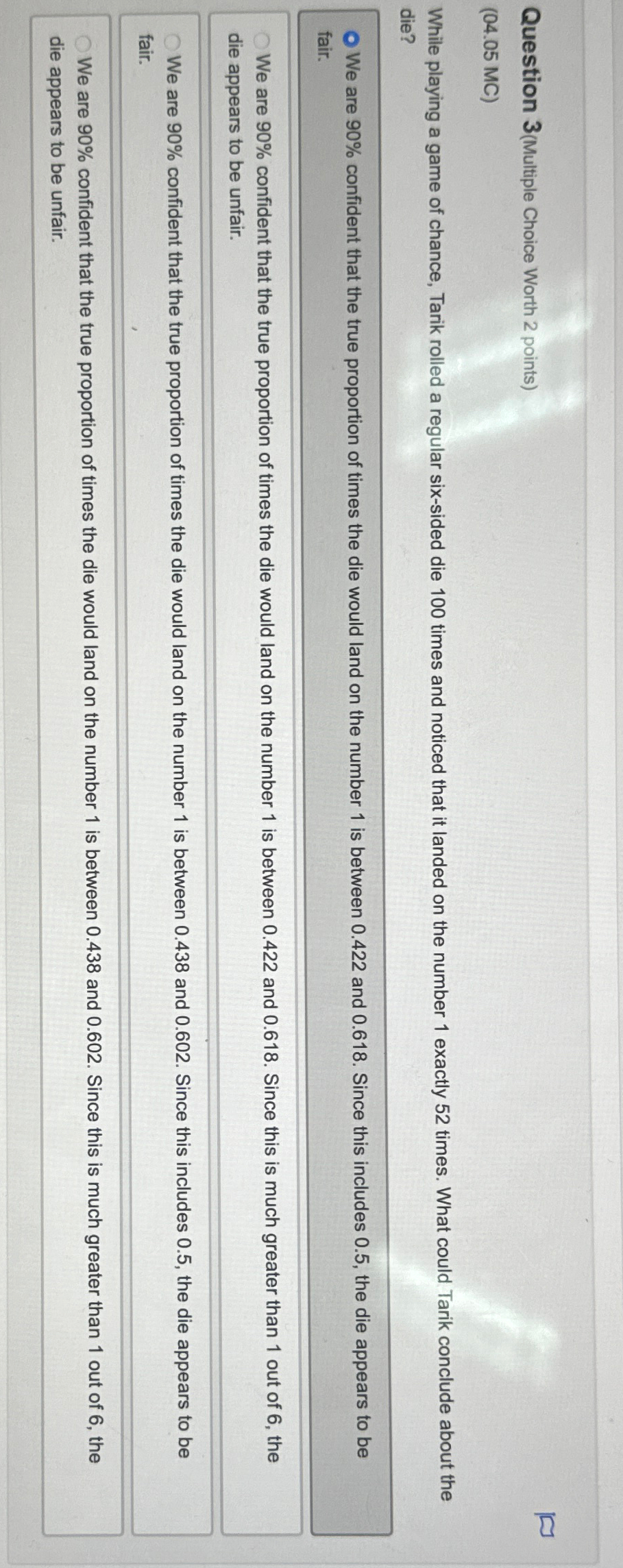 Solved Question 3(Multiple Choice Worth 2 | Chegg.com