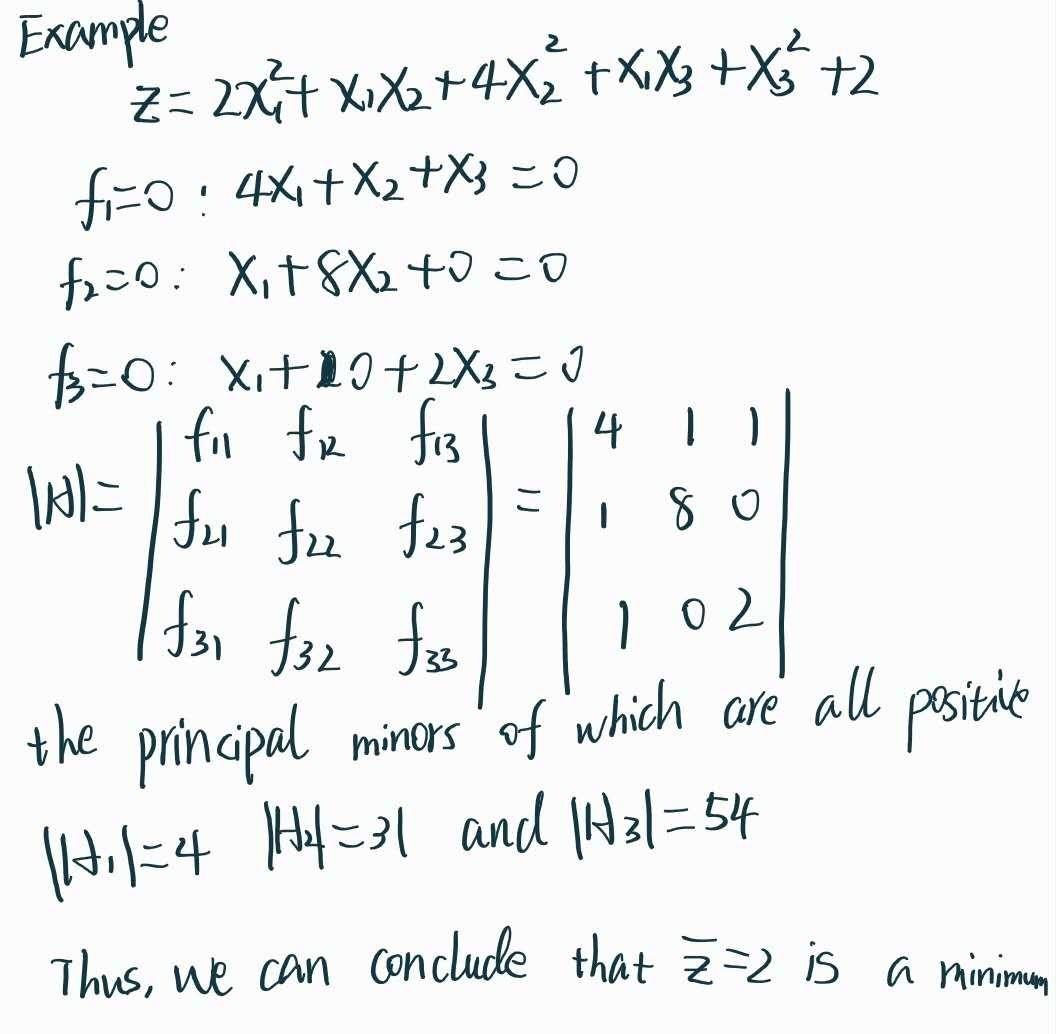 Solved Please tell me how can I get H1 H2 and H3 and minimum | Chegg.com