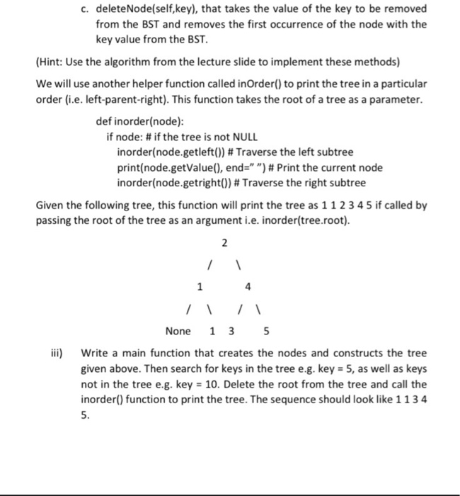 Solved The first class is a "node" class that specifies a | Chegg.com