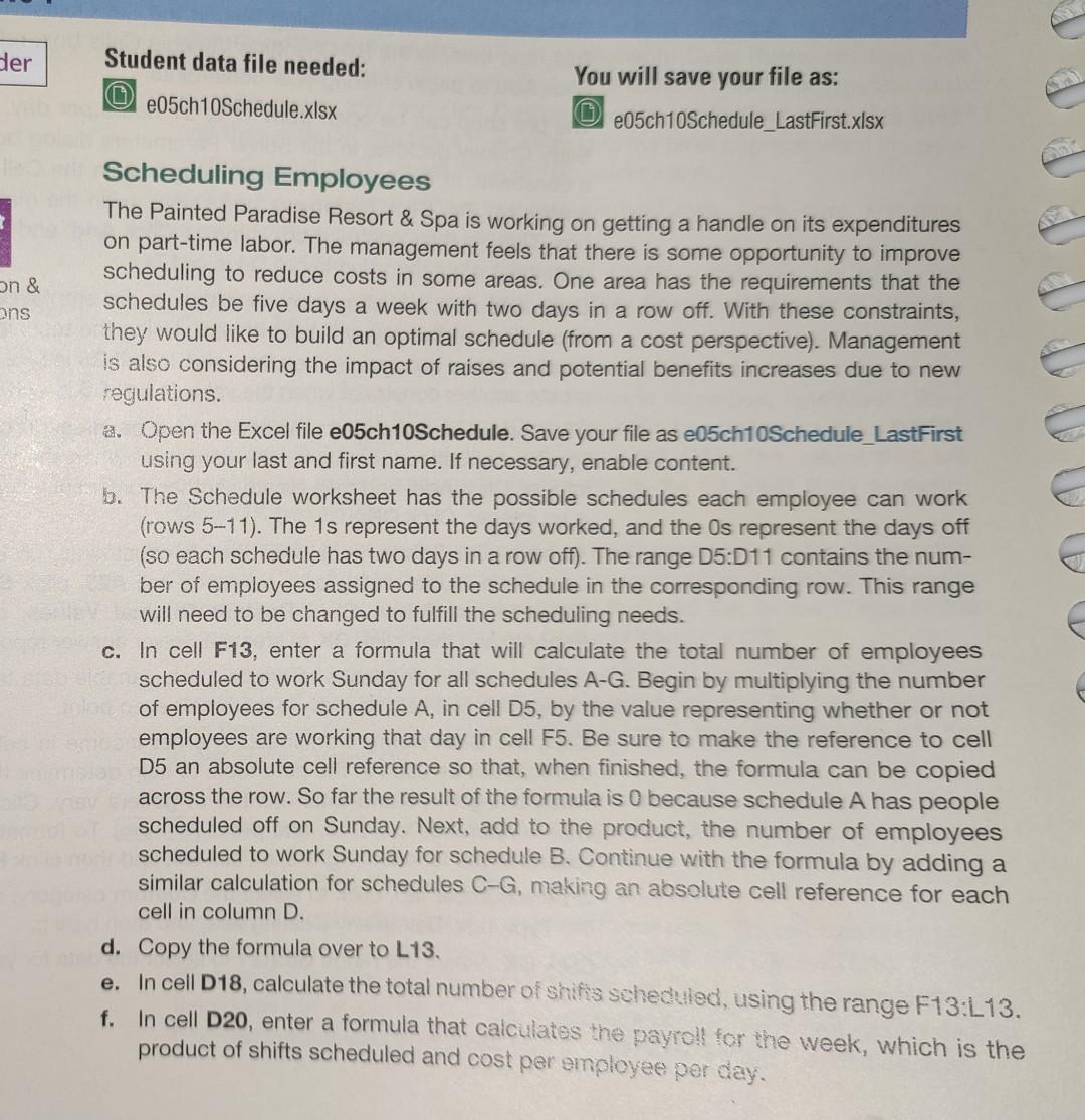 Solved data file needed: You will save your file as: | Chegg.com