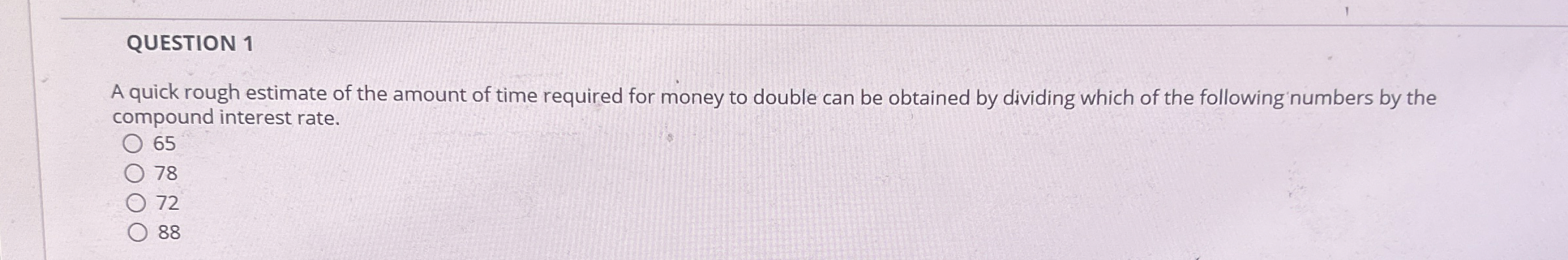 Solved QUESTION 1A quick rough estimate of the amount of | Chegg.com