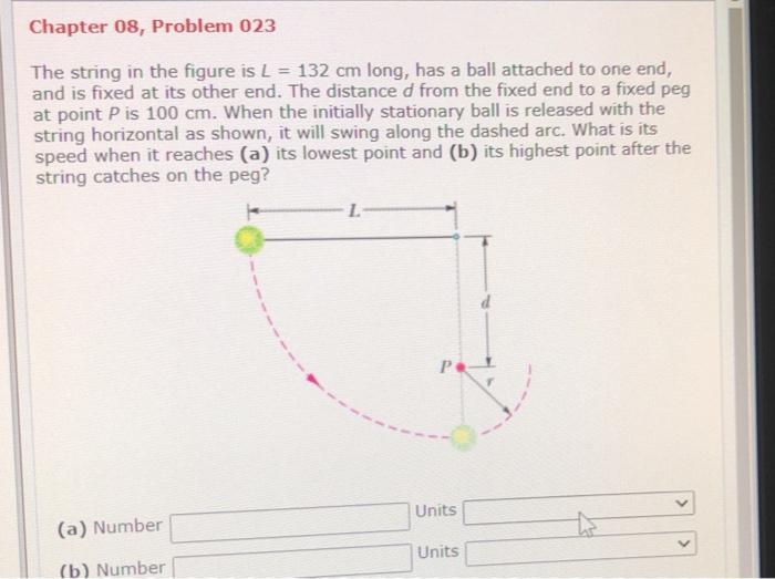 Solved Chapter 08, Problem 023 The string in the figure is L | Chegg.com