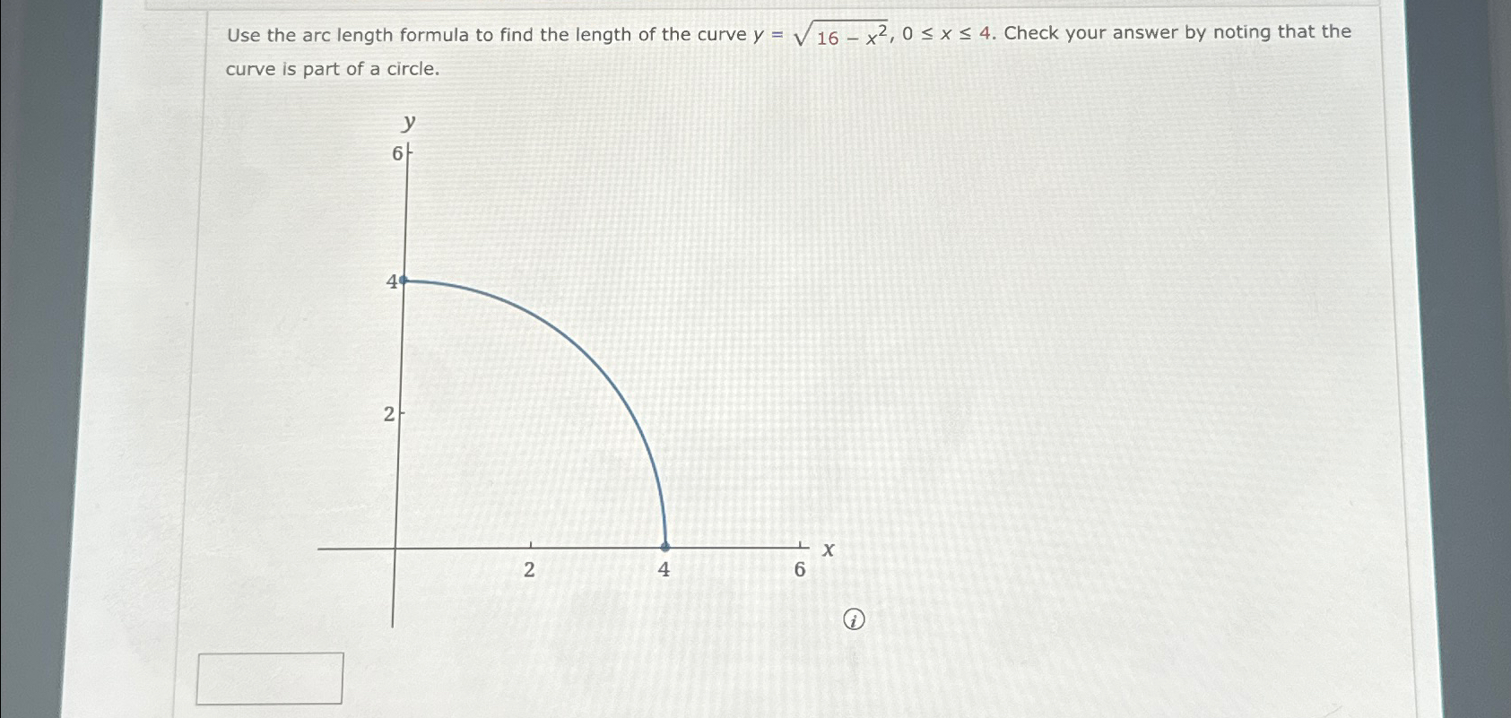 Solved Use the arc length formula to find the length of the | Chegg.com