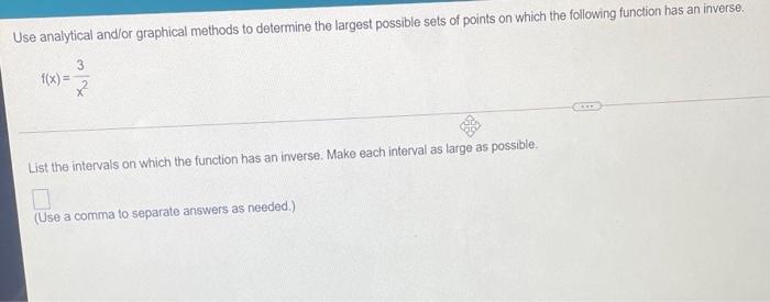 Solved Use analytical and/or graphical methods to determine | Chegg.com