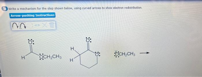 Solved Write a mechanism for the step shown below, using | Chegg.com