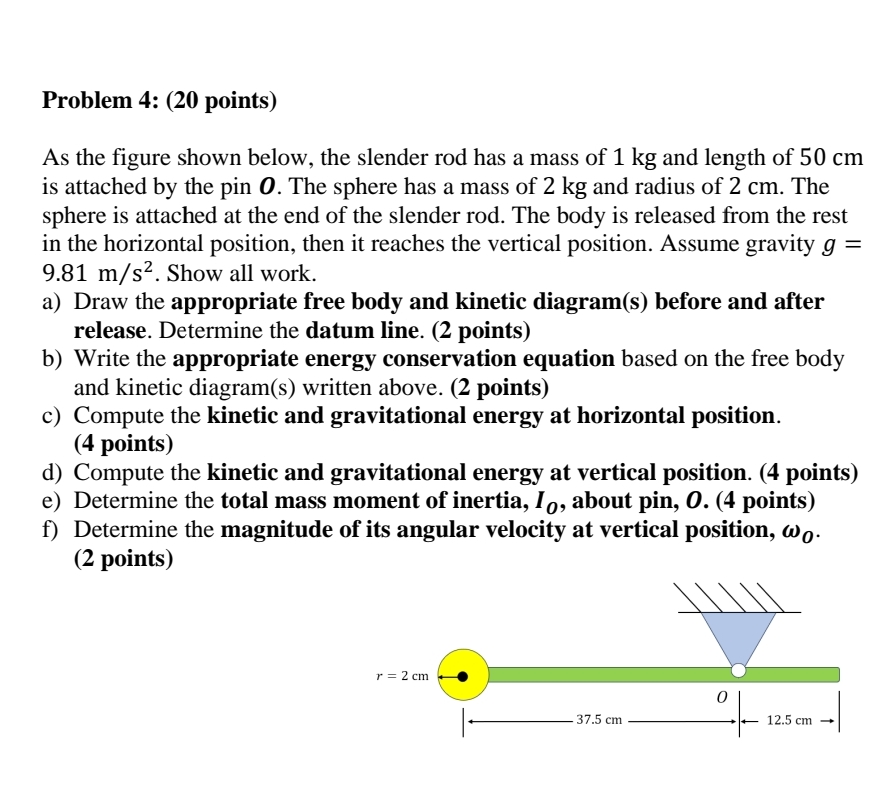 Solved Problem 4: (20 ﻿points)As the figure shown below, the | Chegg.com