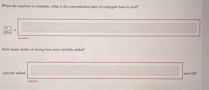 Solved Strong base is dissolved in 595 mL of 0.400M weak | Chegg.com