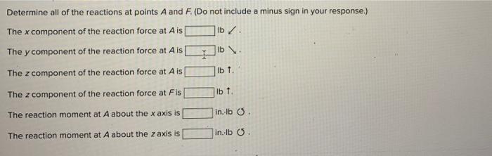 Solved Required information Structure ABCDEF is supported by | Chegg.com