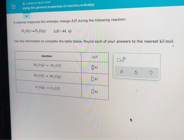 Solved CHEMICAL REACTIONS Using the general properties of | Chegg.com