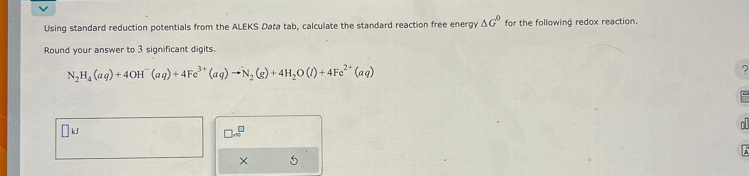 Solved Using standard reduction potentials from the ALEKS | Chegg.com