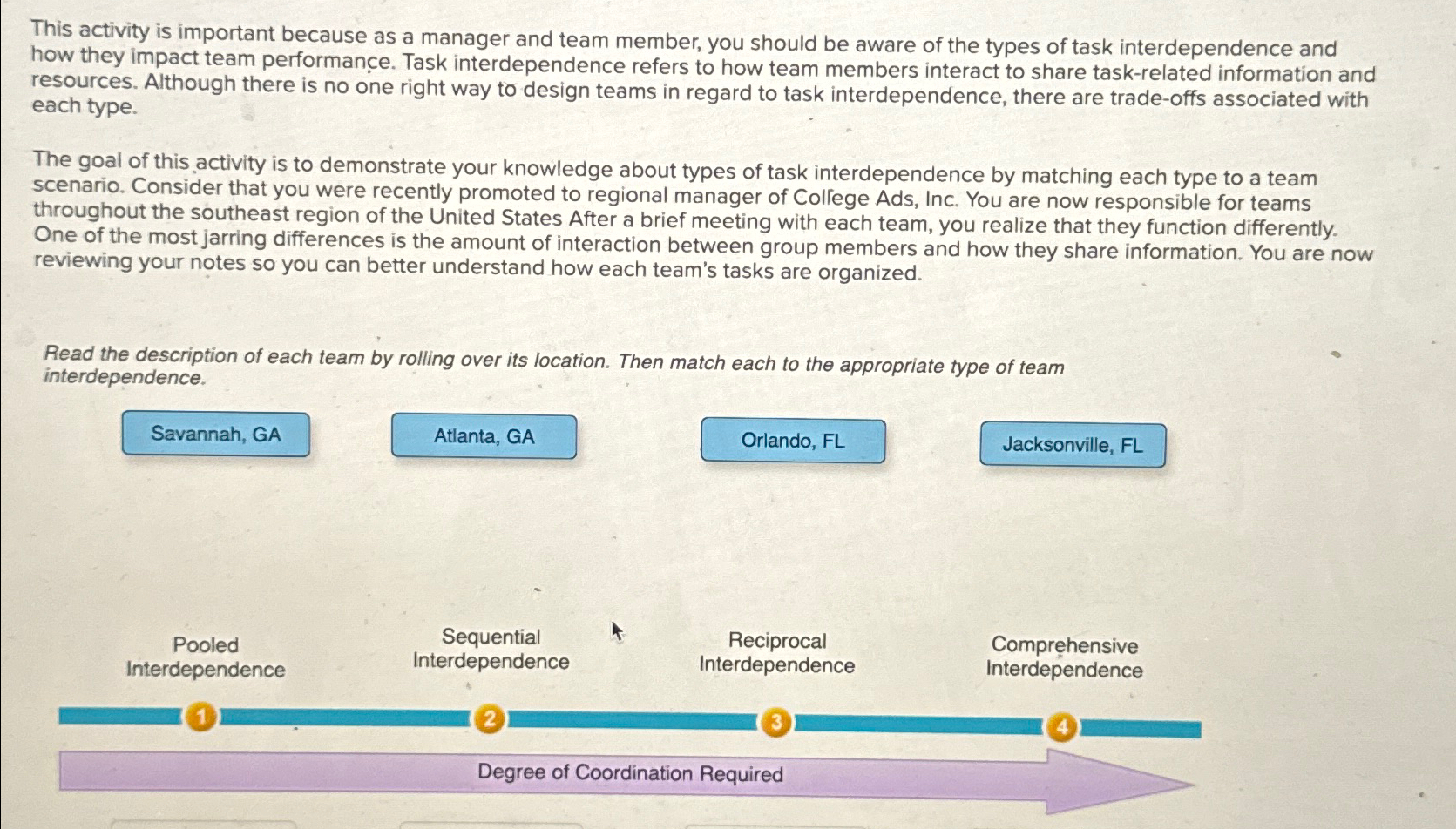 Solved This activity is important because as a manager and | Chegg.com